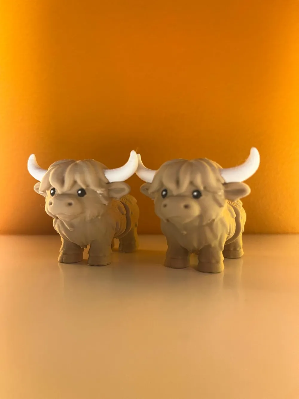 Highland Cow Flexible - Modèle d'Impression 3D Gratuit - MakerWorld