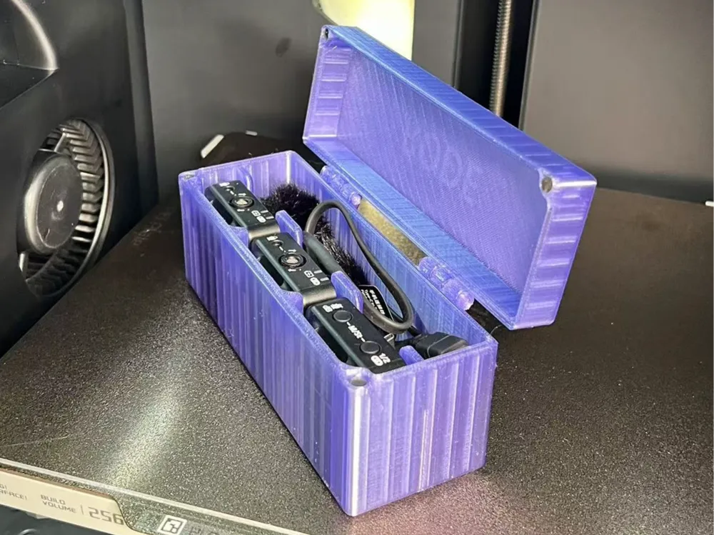 rode wireless go ii box no supports Remixed by SuzhouPrint - MakerWorld