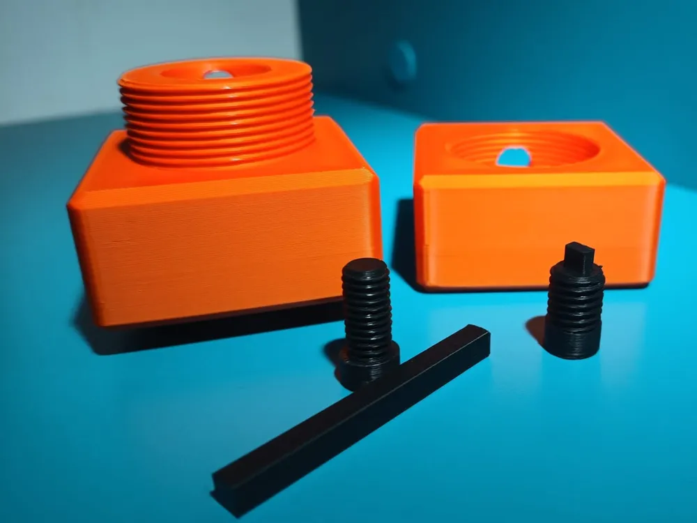 Cube puzzle box with thread by Ondra - MakerWorld