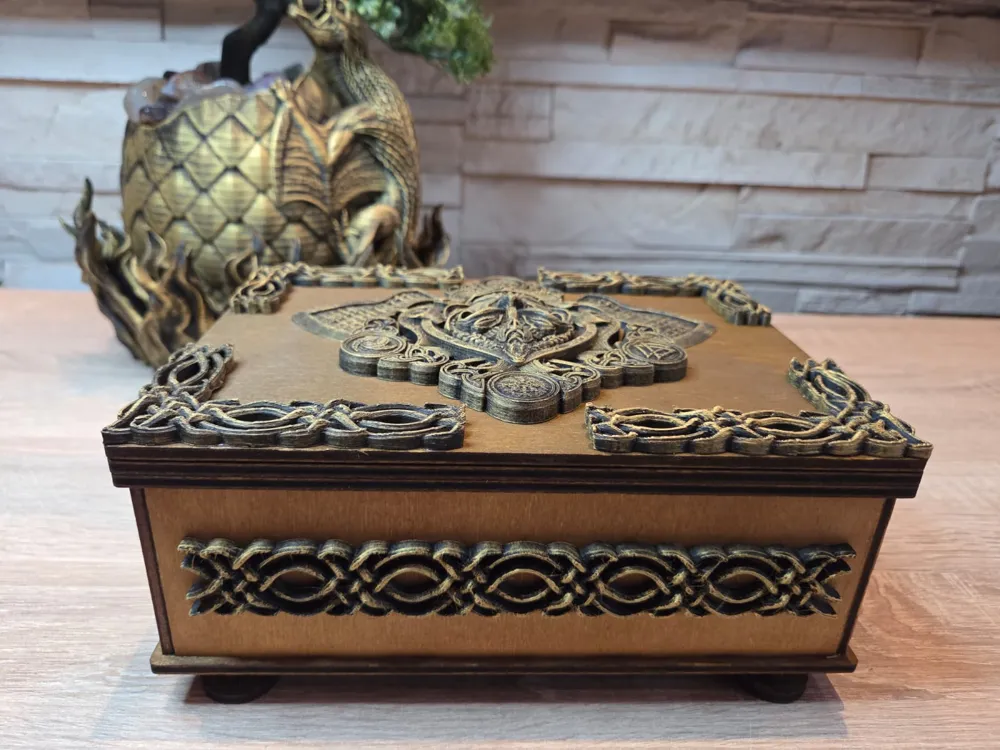 Viking Box Design by Christian MakerWorld: Download Free 3D Models