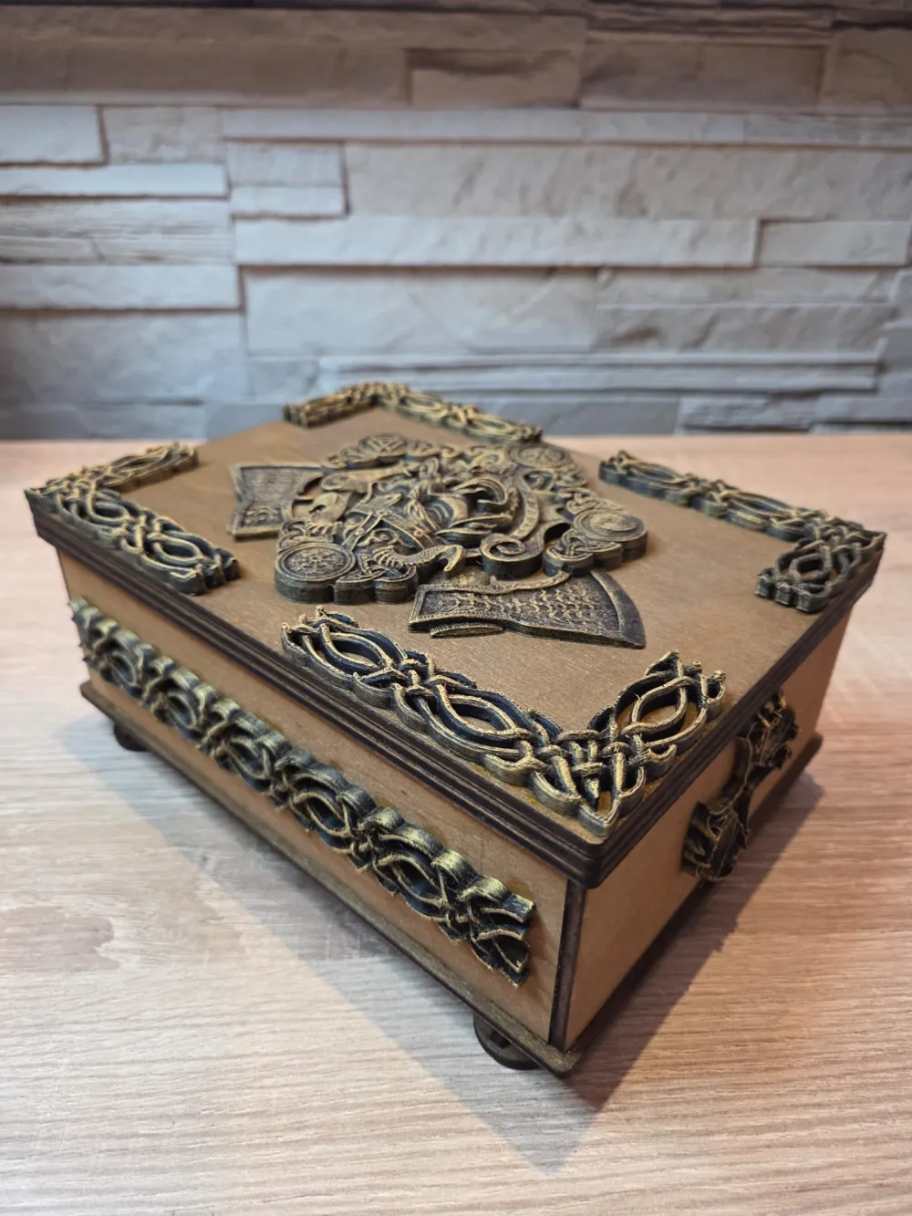 Viking Box Design by Christian MakerWorld: Download Free 3D Models