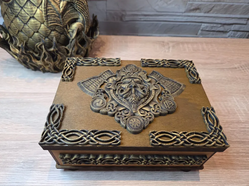 Viking Box Design by Christian MakerWorld: Download Free 3D Models