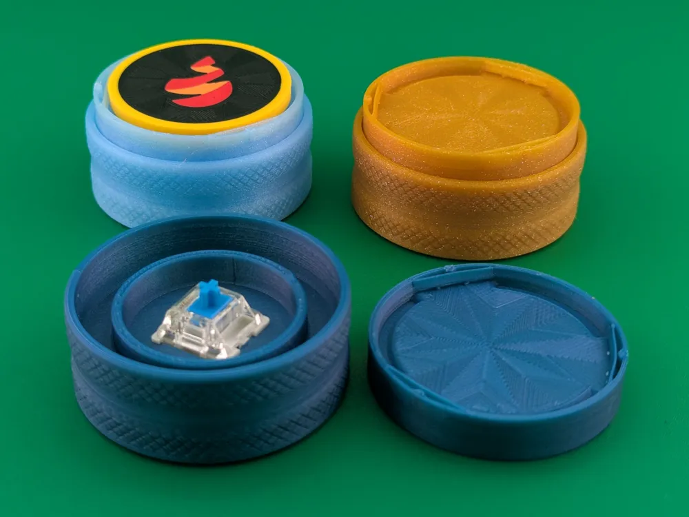 MakerChip Fidget Clicker - Free 3D Print Model - MakerWorld