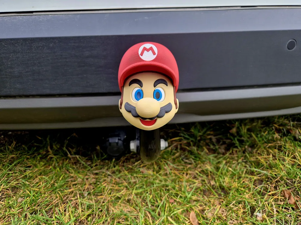 Super Mario Anhängerkupplungsabdeckung – Kostenloses 3D-Druckmodell ...