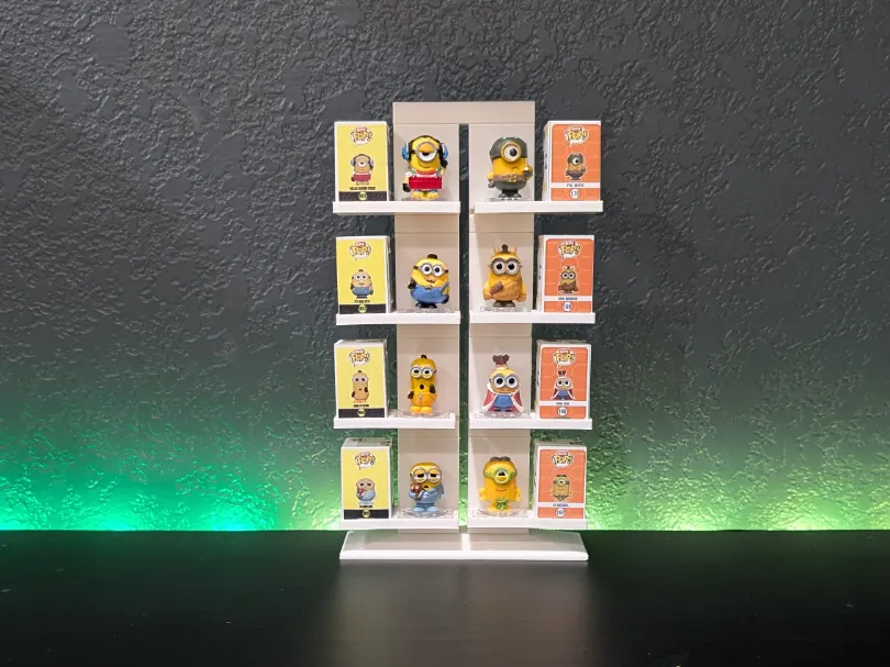 Bitty Pop Double Display Stand by Kevin - MakerWorld