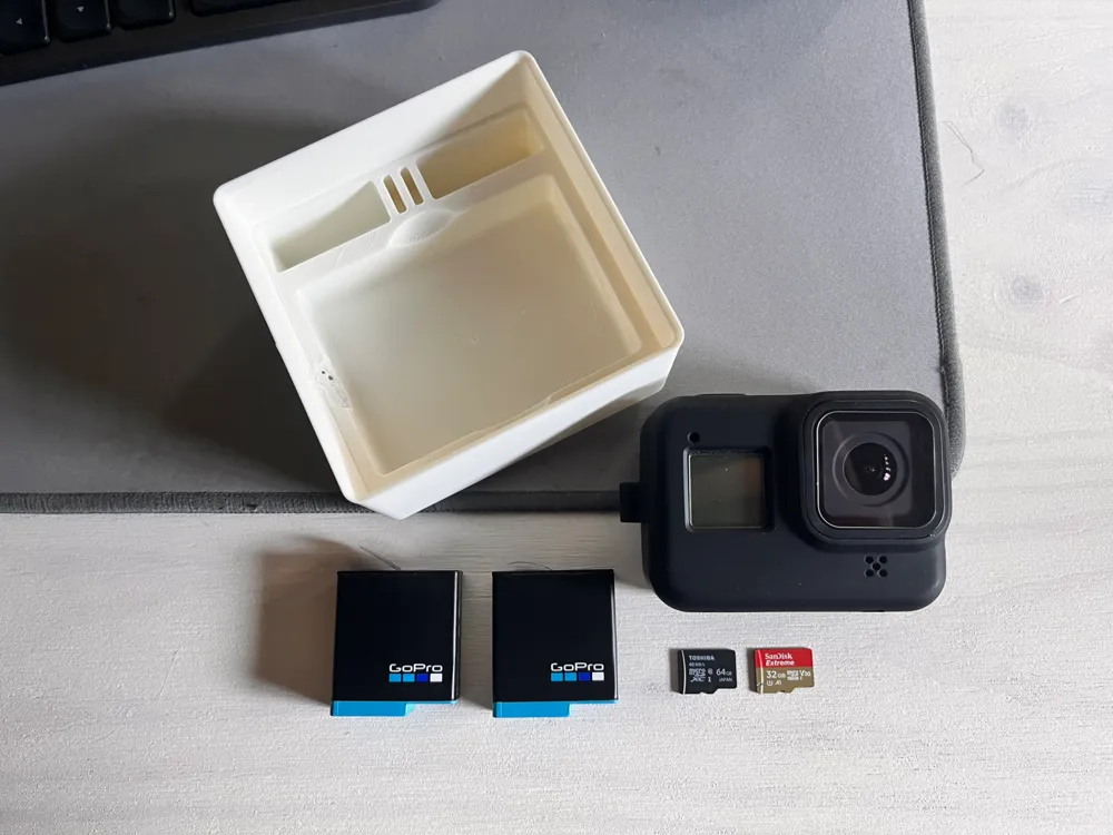 Gridfinity for GoPro Storage - Free 3D Print Model - MakerWorld