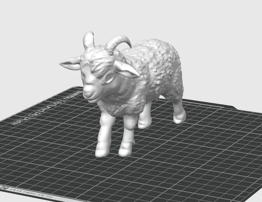 Realistic goat by SimonGV MakerWorld: Download Free 3D Models