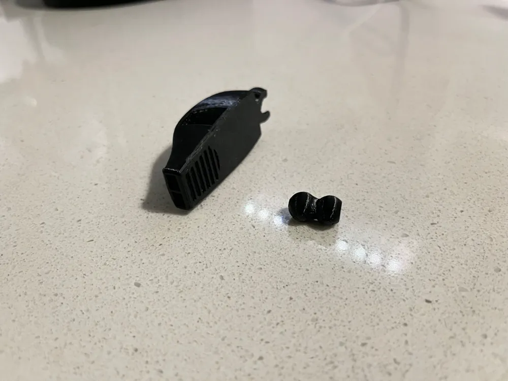 118DB whistle-Detachable knob, cord hole Remixed by Freakybo - MakerWorld