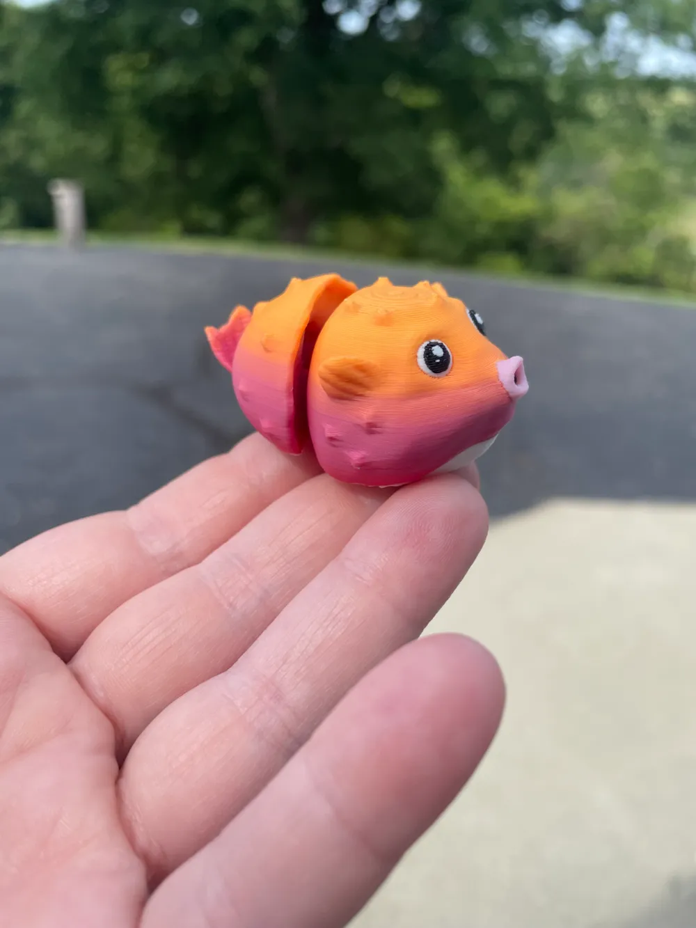 Mini Flexi Puffer Fish by AGirlHasNoName MakerWorld: Download Free 3D ...