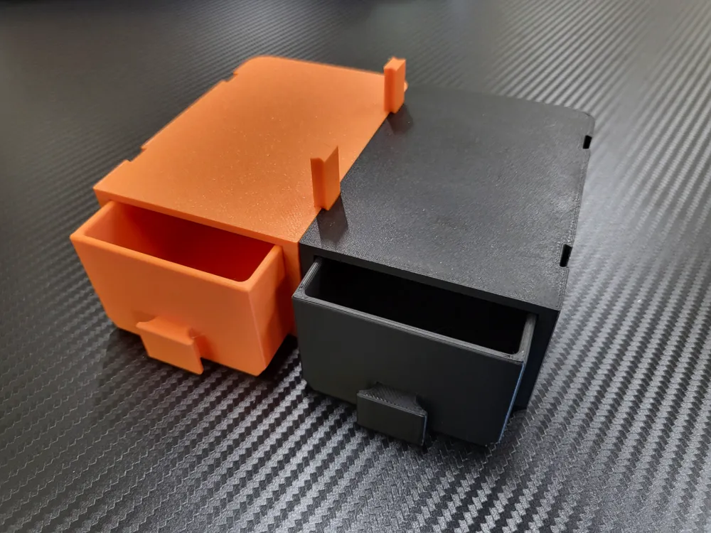 Storage Container - connecting and stacking - Free 3D Print Model ...
