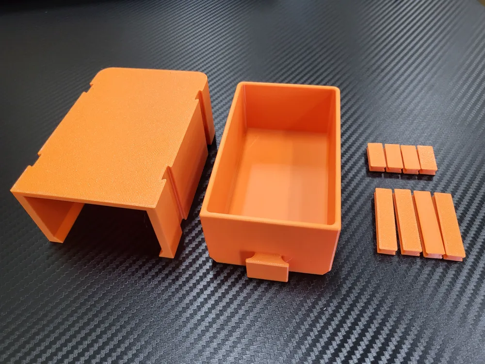 Storage Container - connecting and stacking by sting3d filament maker ...