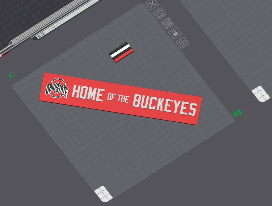 Home of the Buckeyes – Ohio Stadium Tunnel Sign - Free 3D Print Model ...