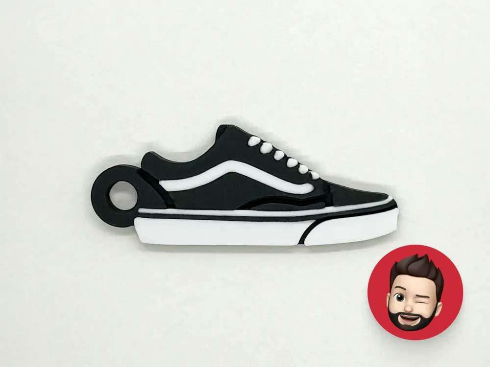 Shoes Vans Old Skool keychain by nicodeimos - MakerWorld