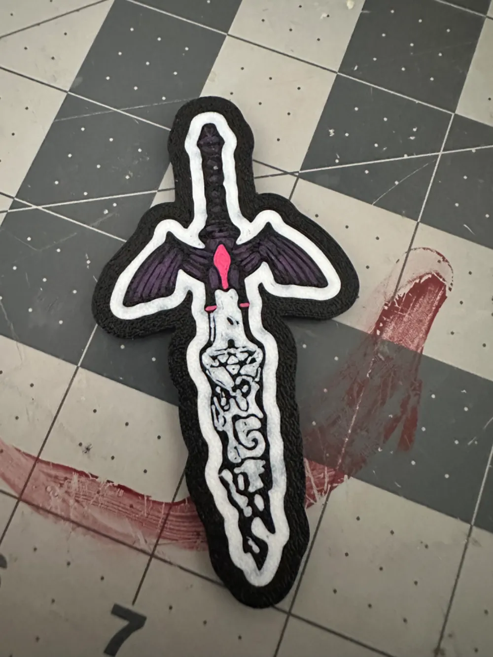 Decayed Master Sword Magnet Remixed by goldiesvinyl - MakerWorld