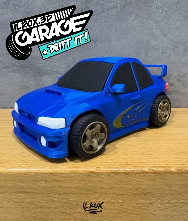 SUBARU IMPREZA inspired Toy Car by ilRox.3D MakerWorld: Download Free ...