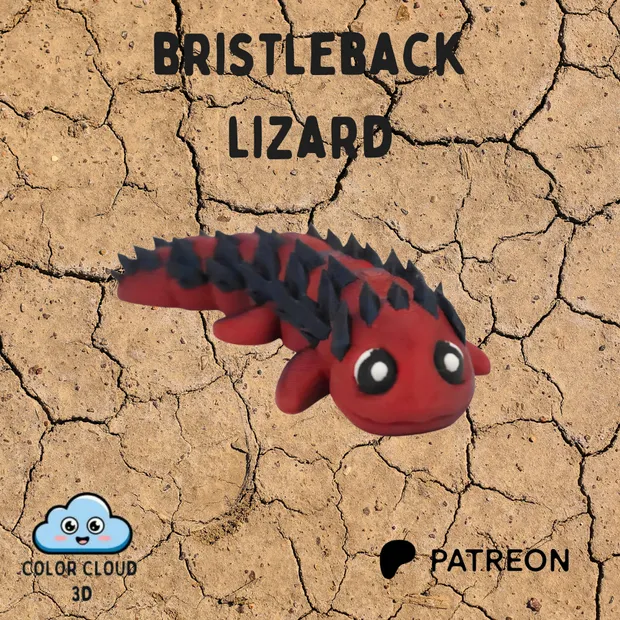 Bristleback Lizard by ColorCloud3D MakerWorld: Download Free 3D Models