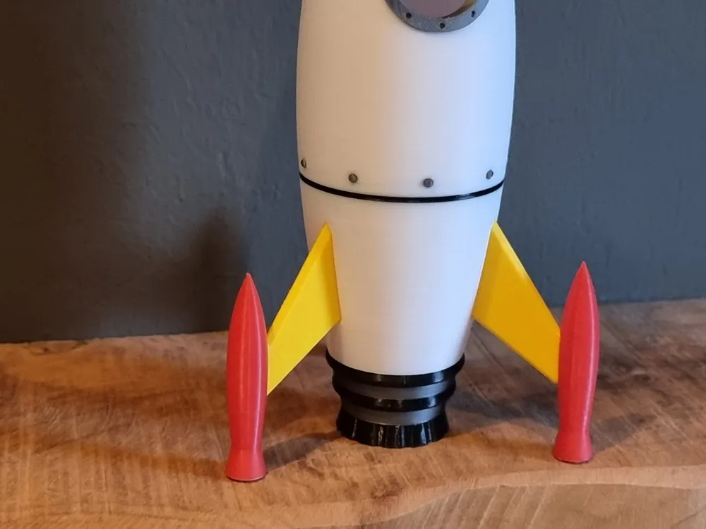 Comic Rocket Toy by Toys_And_Stuff - MakerWorld