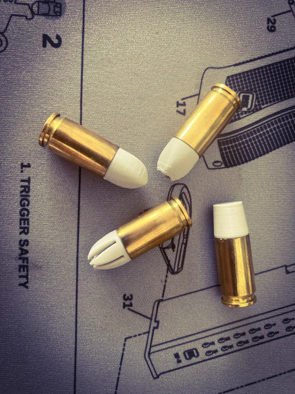 9mm Decorative Bullets by Theo MakerWorld: Download Free 3D Models