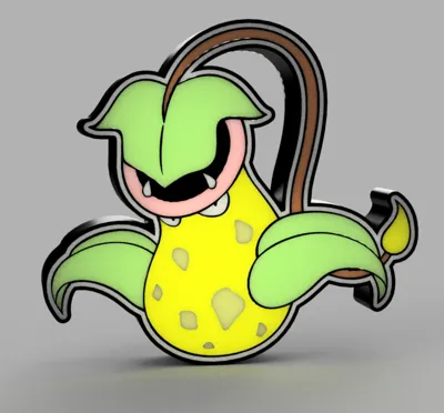 Pokemon - 0011 Metapod LED Lamp by BeeTee 3D - MakerWorld