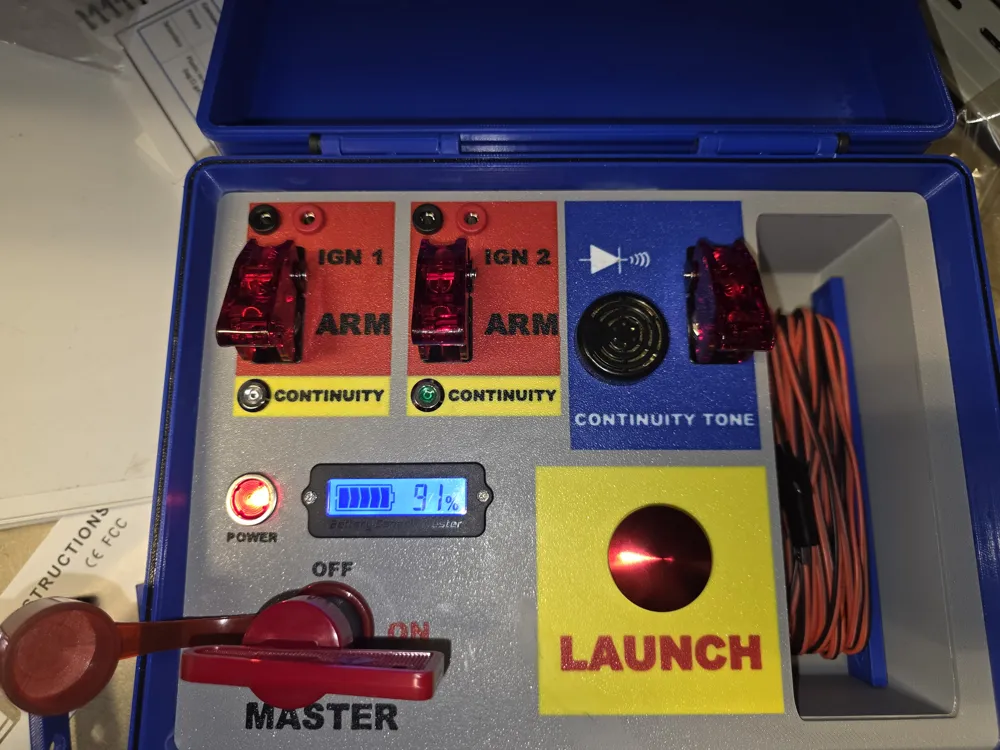 Contrôleur de lancement de fusées modèles - Circuit double - Modèle d ...