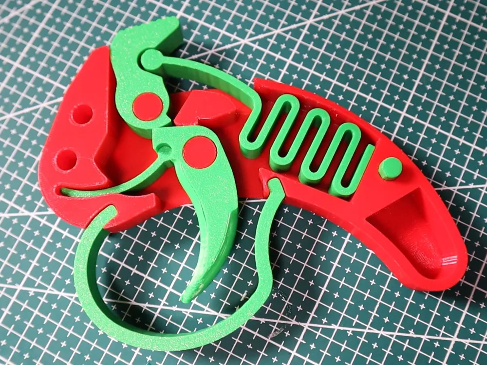 Trigger Release Lock Fidget Toy by 蒙野骨手 MakerWorld: Download Free 3D Models