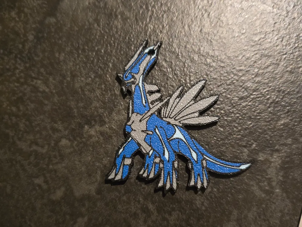 Keychain Pokemon Dialga by Frankie - MakerWorld