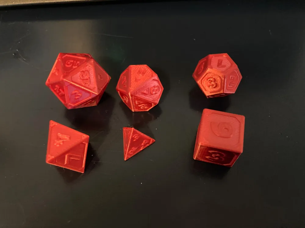 Dungeons and Dragons Dice - Free 3D Print Model - MakerWorld