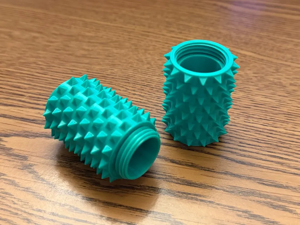 Spiky Sensory Container Roller Grip - Free 3D Print Model - MakerWorld
