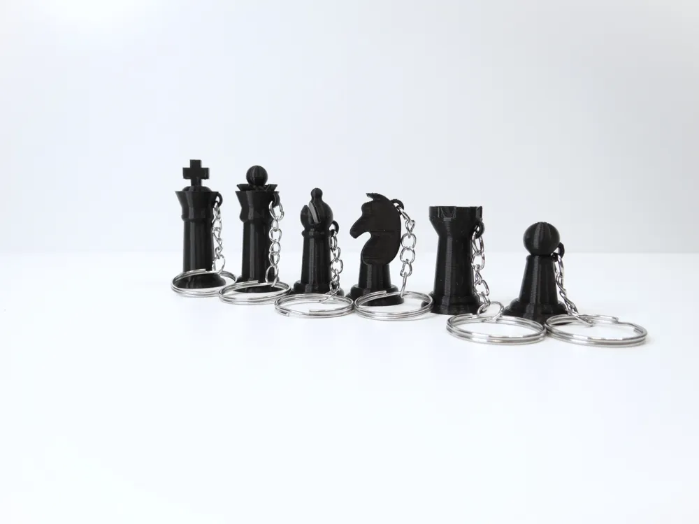 Chess Pieces Keychain by Ilse Hoogendijk - MakerWorld
