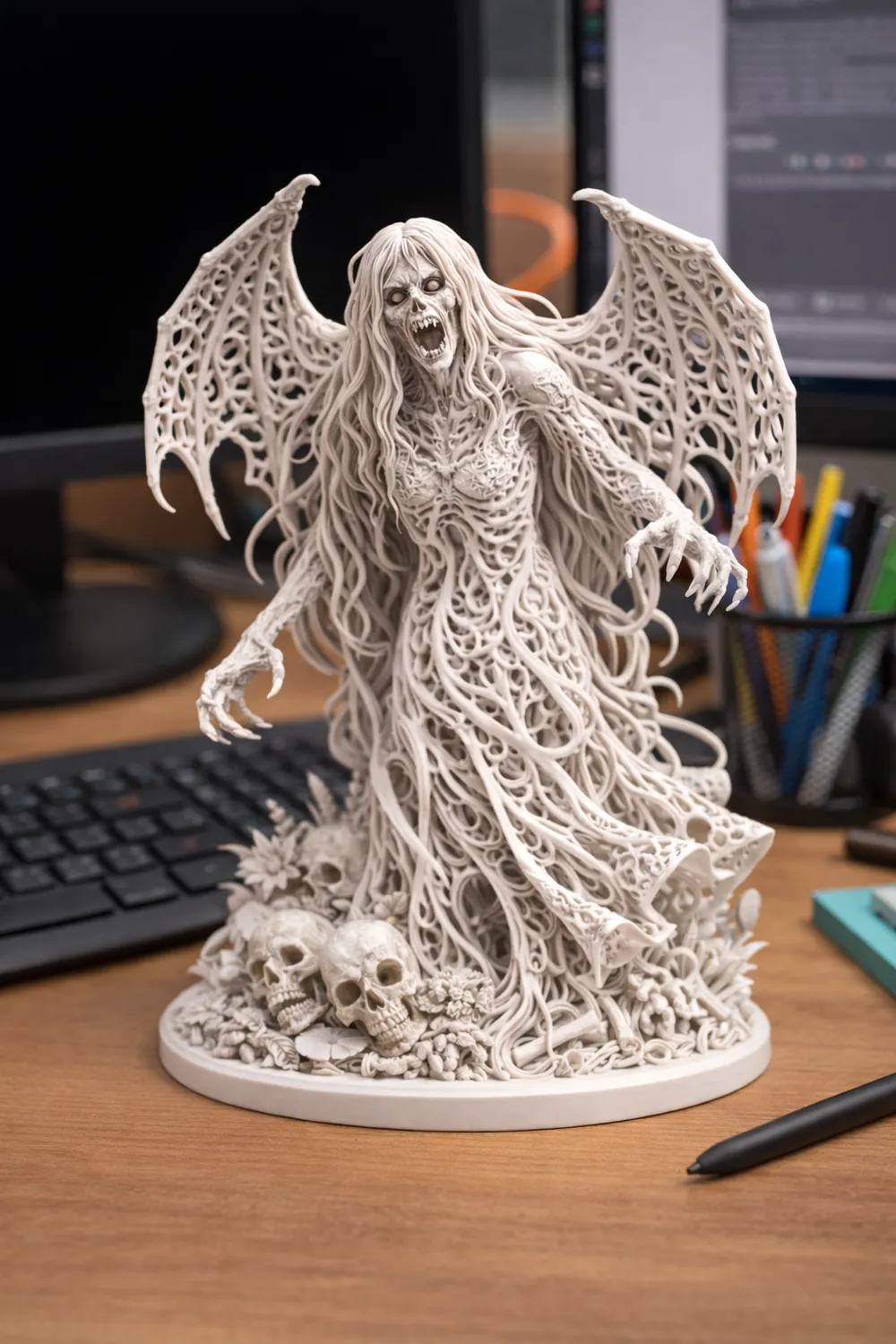 Strzyga – Slavic Night Demon - Free 3D Print Model - MakerWorld