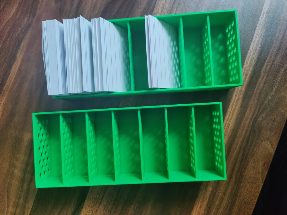 Karteikartenbox mit 7 Fächern by Aaron S. - MakerWorld
