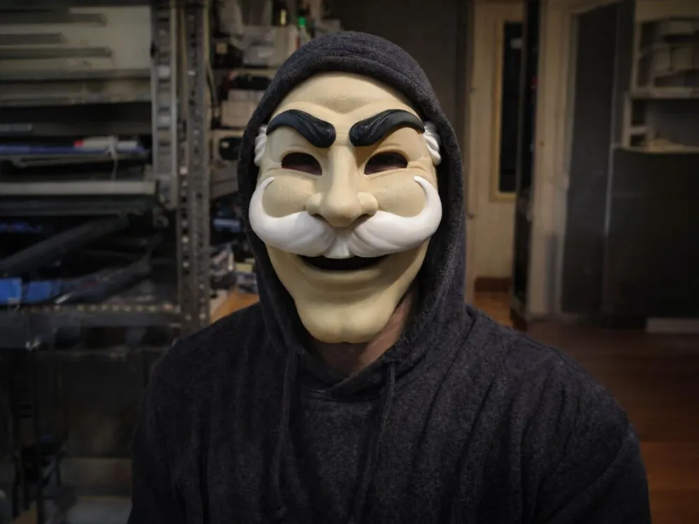 Mr Robot Mask – Rebel Spirit, Tech Identity - Free 3D Print Model ...