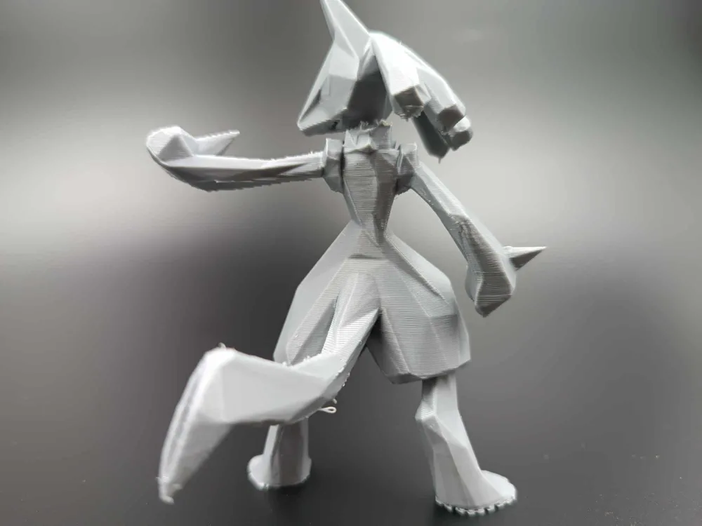 Low Poly Lucario Pokemon Ironing by drakeforge3d MakerWorld: Download ...