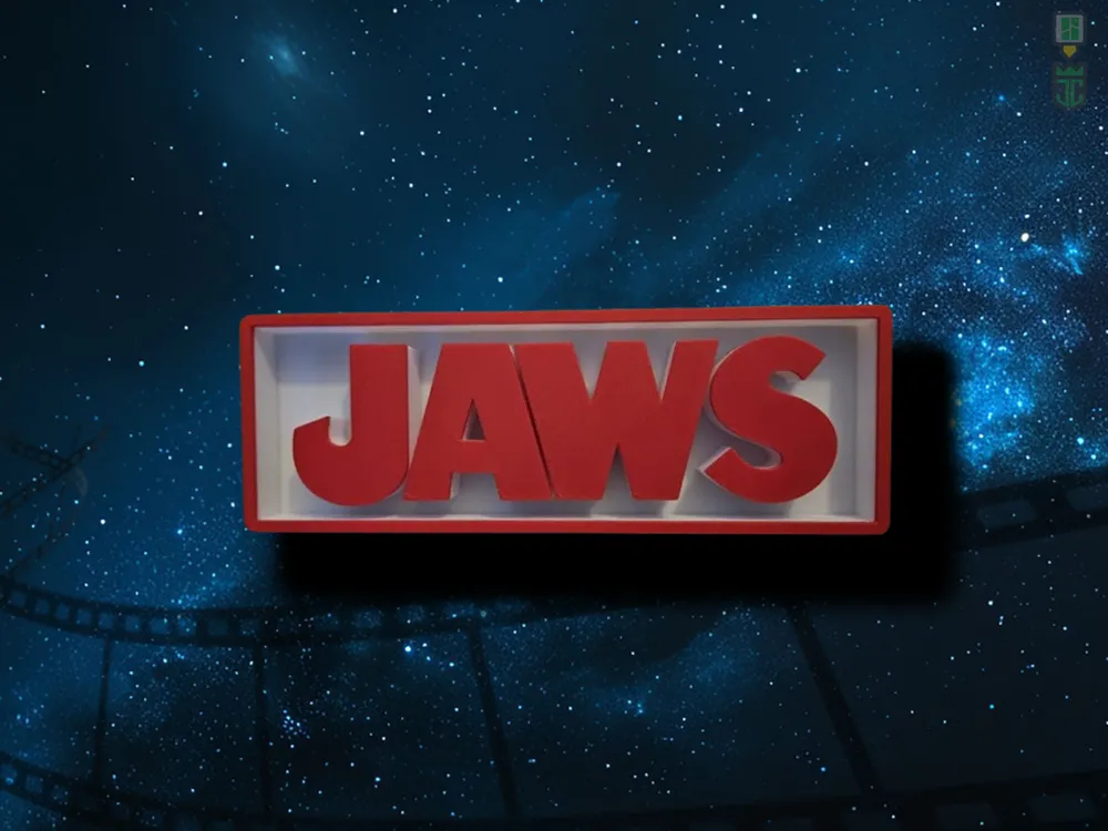 Jaws Film / Cinema Room Sign Logo Box by JAY3D Designs MakerWorld ...
