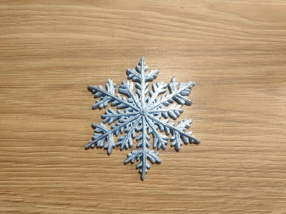 Christmas Snowflake Bauble by pkblh MakerWorld: Download Free 3D Models