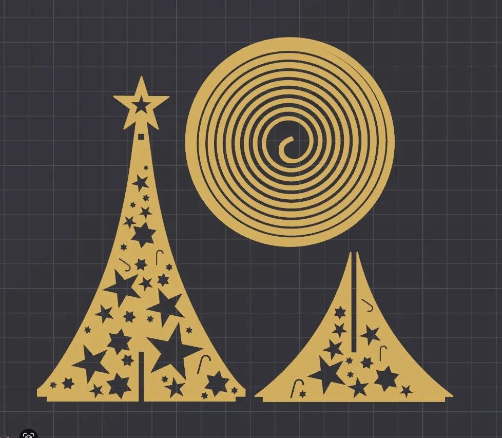 Sapin de Noël en Spirale - Modèle d'Impression 3D Gratuit - MakerWorld