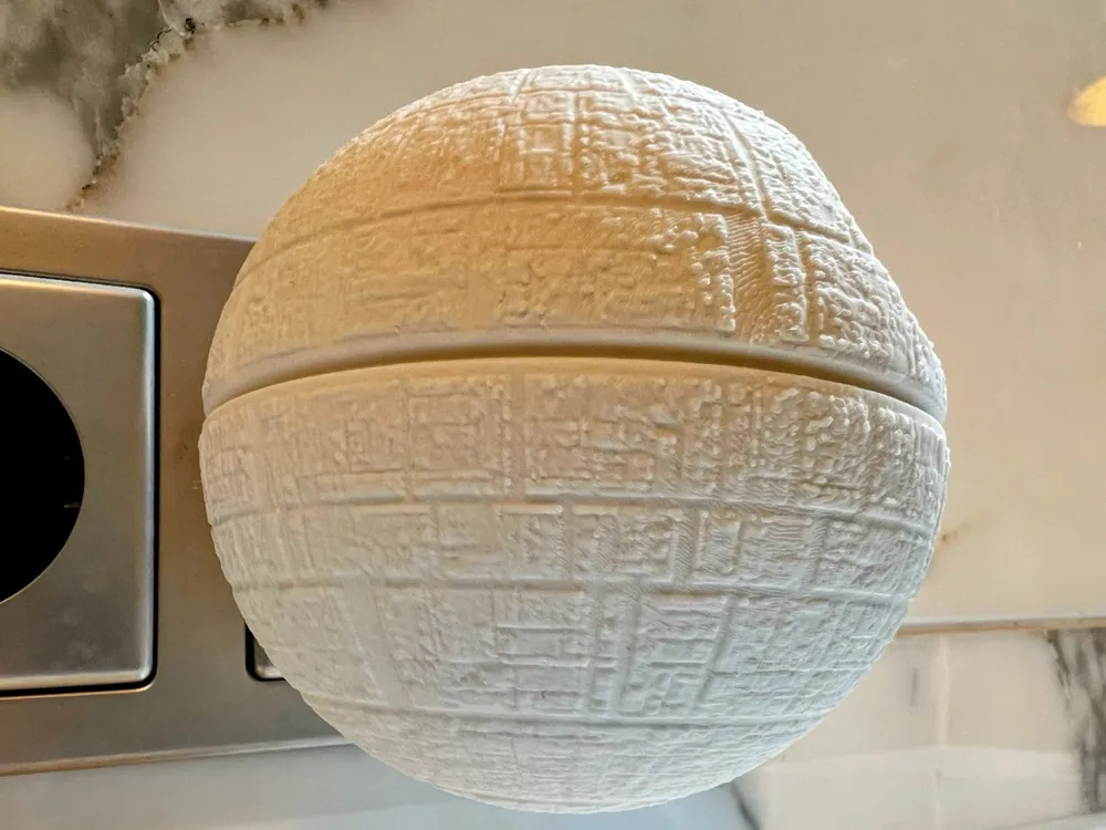 Death Star - MÖRKRÄDD night light Remixed by yahbluez - MakerWorld