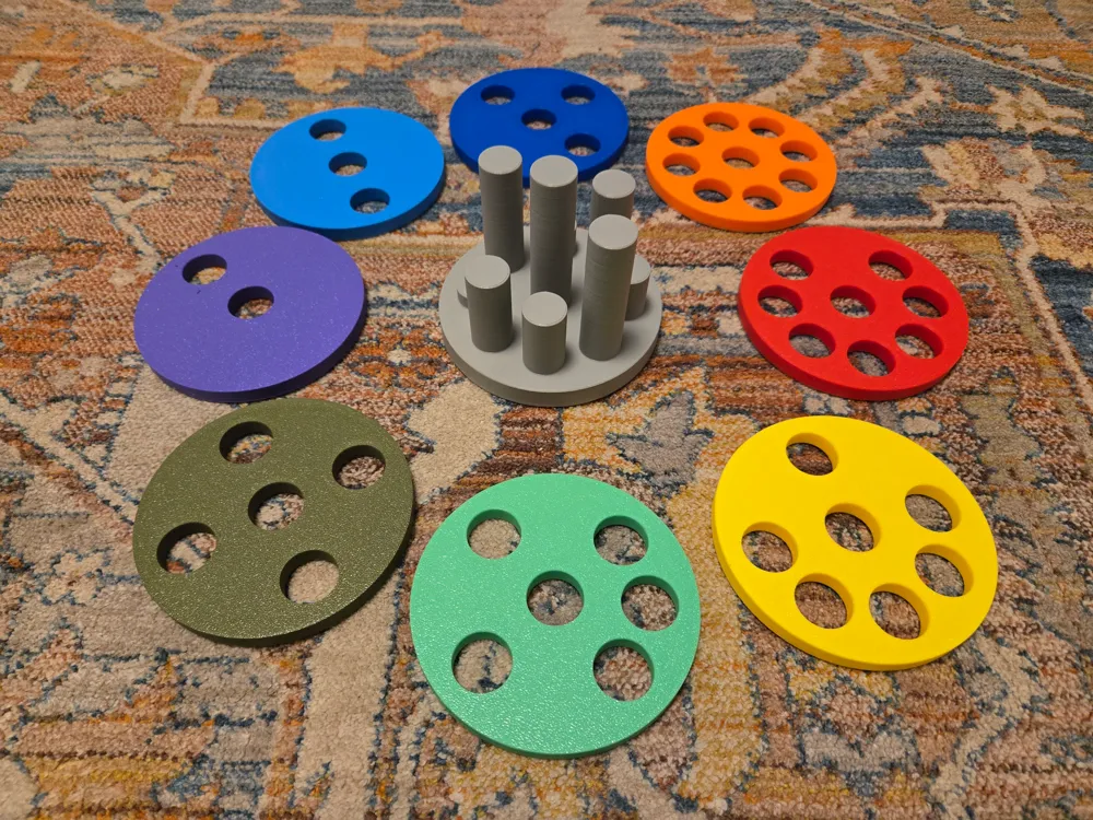 Kids Stacking Toy - Free 3D Print Model - MakerWorld