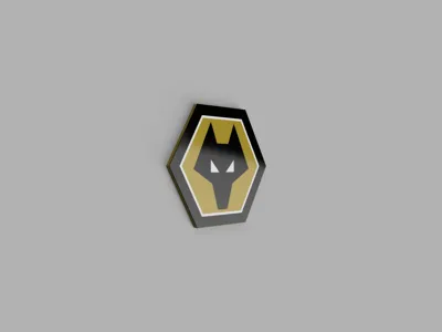 Wolveshampton Wanderers (Wolves) Coaster by Bufford18 - MakerWorld