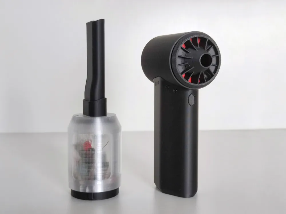 Compact Multi Functional Vacuum Cleaner - Free 3D Print Model - MakerWorld