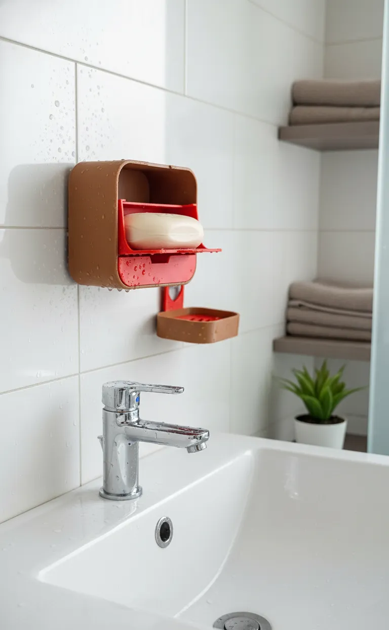 Modern Wall-Mounted Soap Box - Free 3D Print Model - MakerWorld