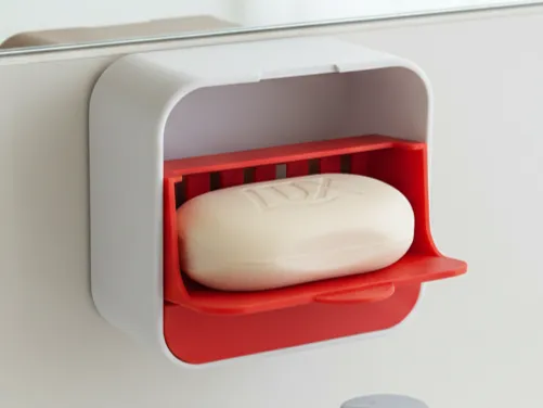 Modern Wall-Mounted Soap Box - Free 3D Print Model - MakerWorld