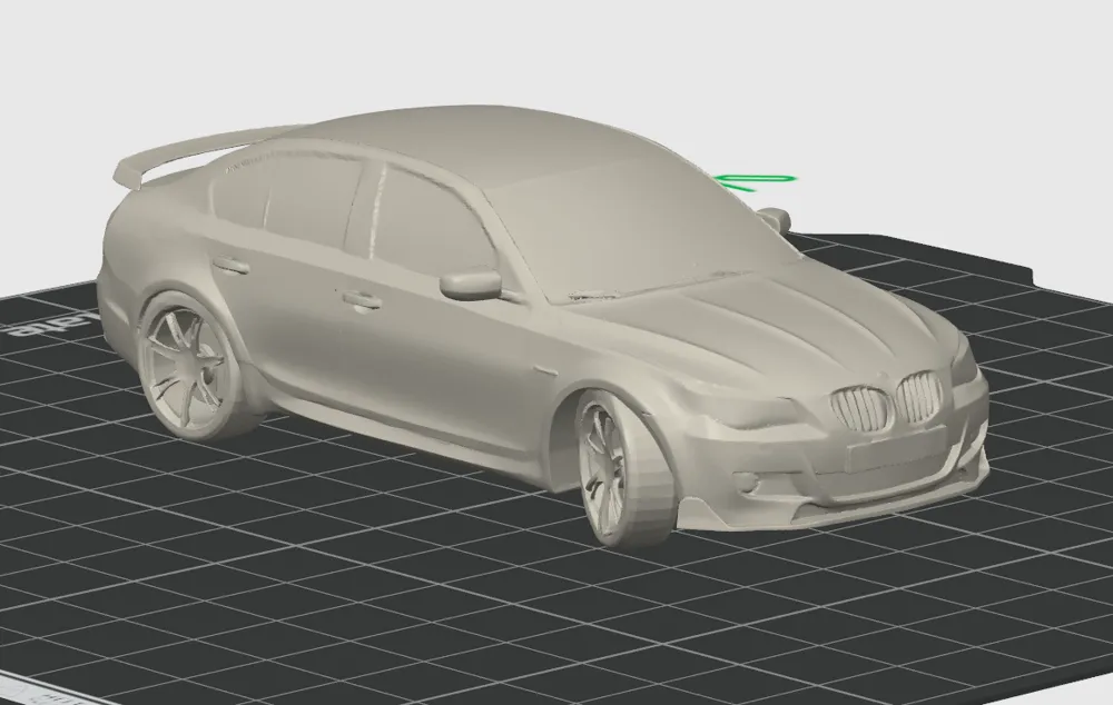 BMW e60 Ultra Realistic Sport Sedan (scale model) - Free 3D Print Model ...