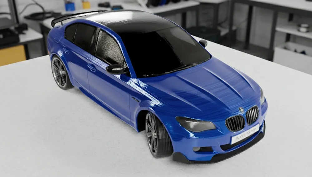 BMW e60 Sedã Esportivo Ultra Realista (modelo em escala) - Modelo ...