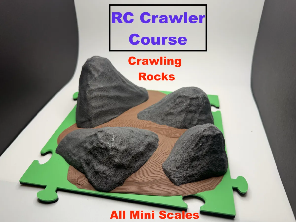 Crawling Rocks #1 - Free 3D Print Model - MakerWorld