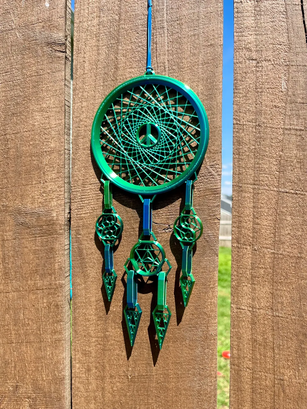 Trippy Print-In-Place Peaceful Dream Catcher - Free 3D Print Model ...