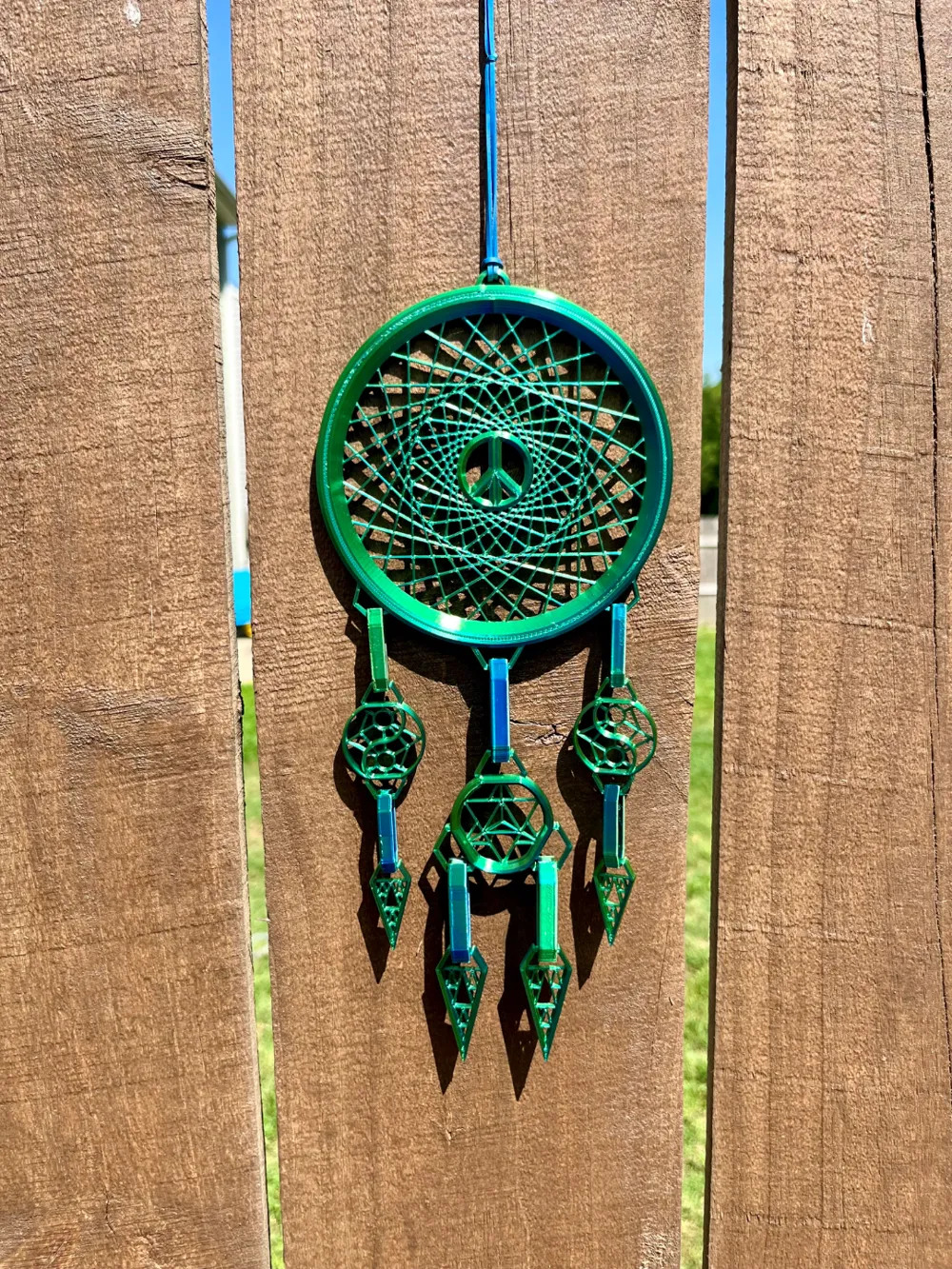 Trippy Print-In-Place Peaceful Dream Catcher - Free 3D Print Model ...