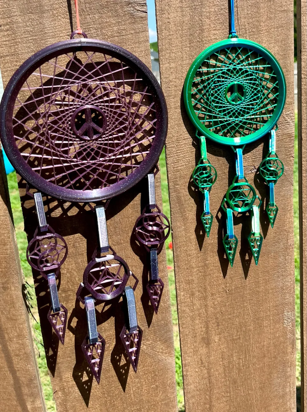 Trippy Print-In-Place Peaceful Dream Catcher - Free 3D Print Model ...