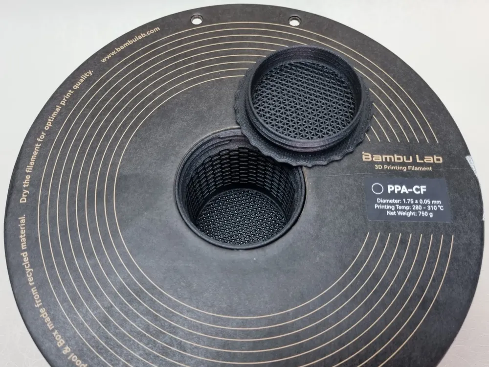 Bambu Lab AMS HT Silica Desiccant Core⧸NoSpill HT - Free 3D Print Model ...