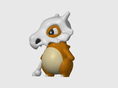 Cubone Multicolor by entroisdimensions_figurine MakerWorld: Download ...